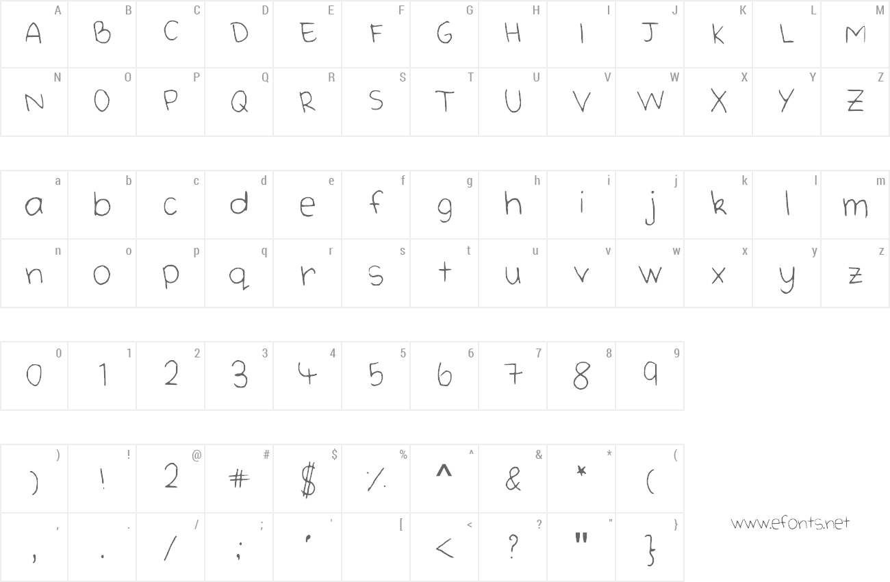 Free Download Cute Handwriting Font